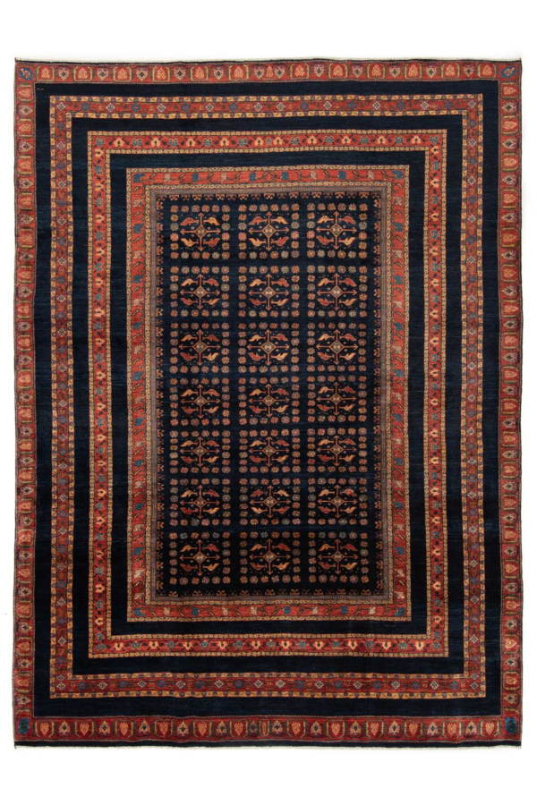 Loribaft Persian Rug Night Blue 336 x 251 cm